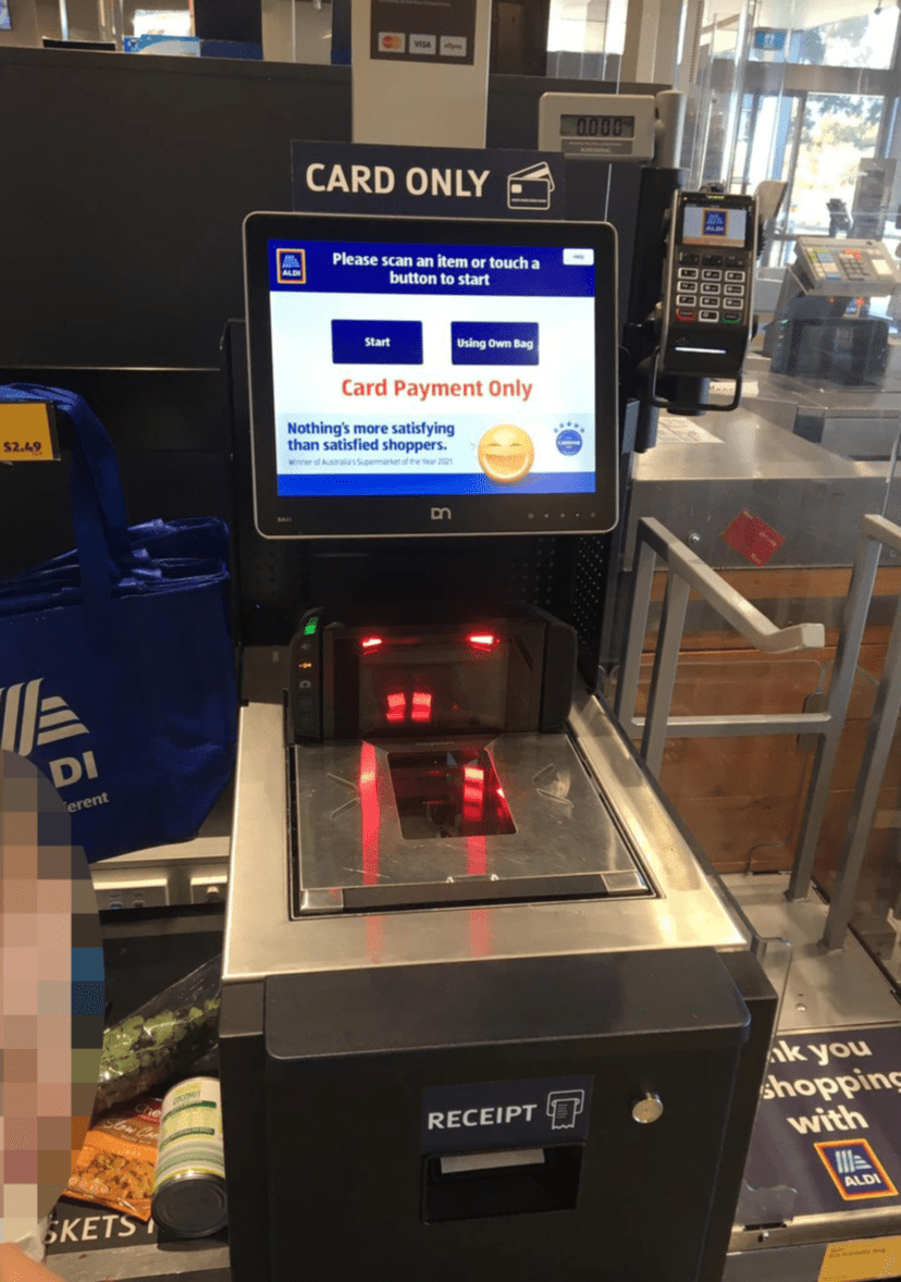 ALDI shoppers divided over cash register alerts at self-serve checkouts ...